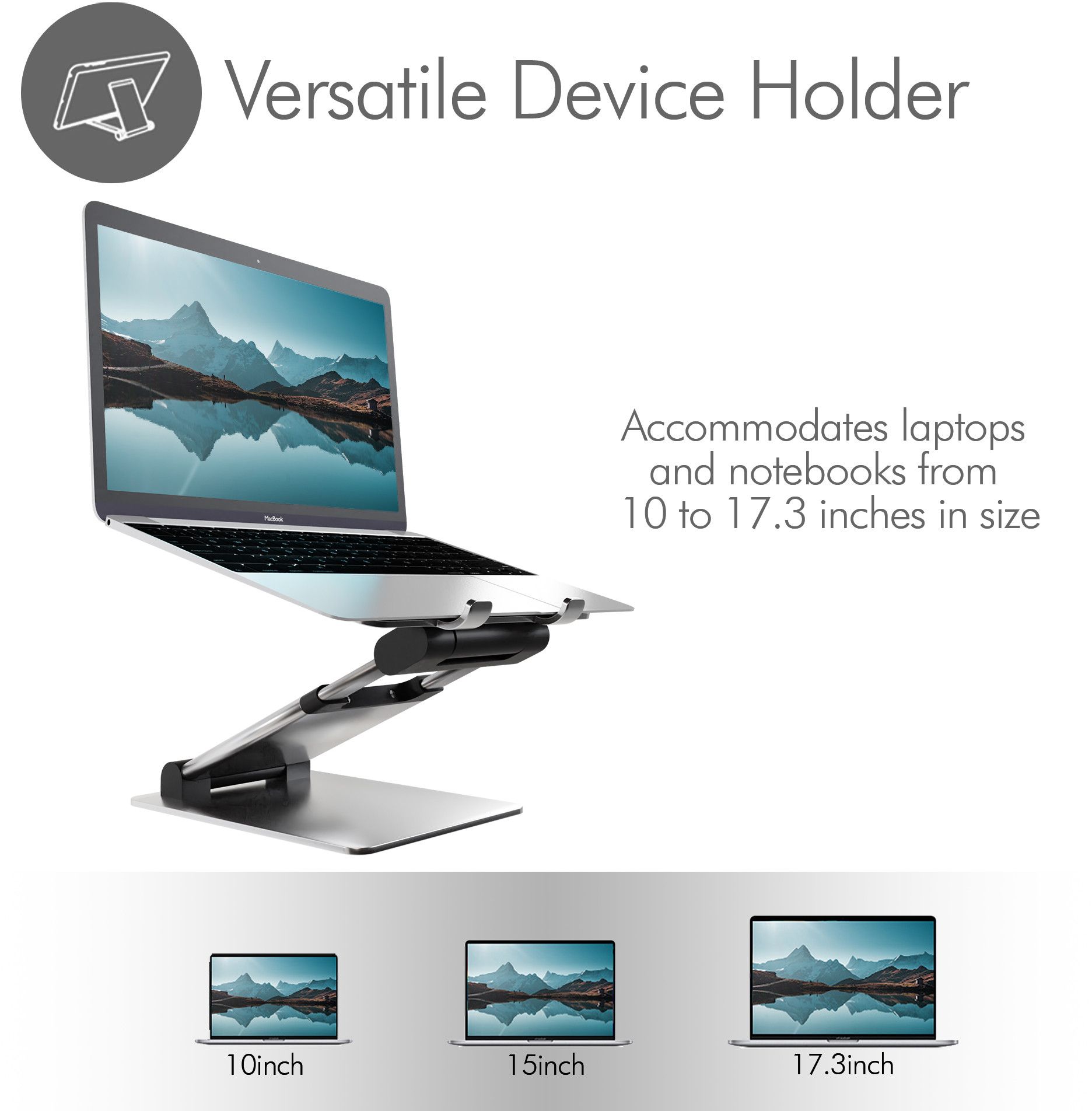 Desire2 Supreme Sit-Stand Laptop-stativ