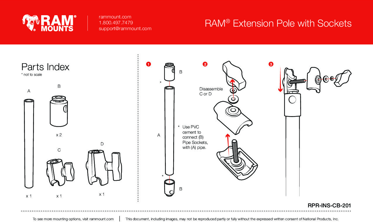 RAM Mount RAP-BB-201-14U